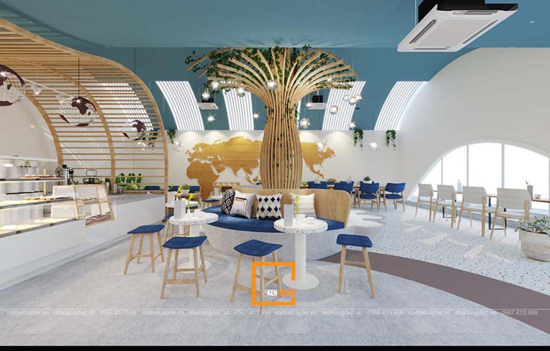 EE EARTH COFFEE & BAKERY tại Hà Nội - Không gian nghệ thuật đương đại ...