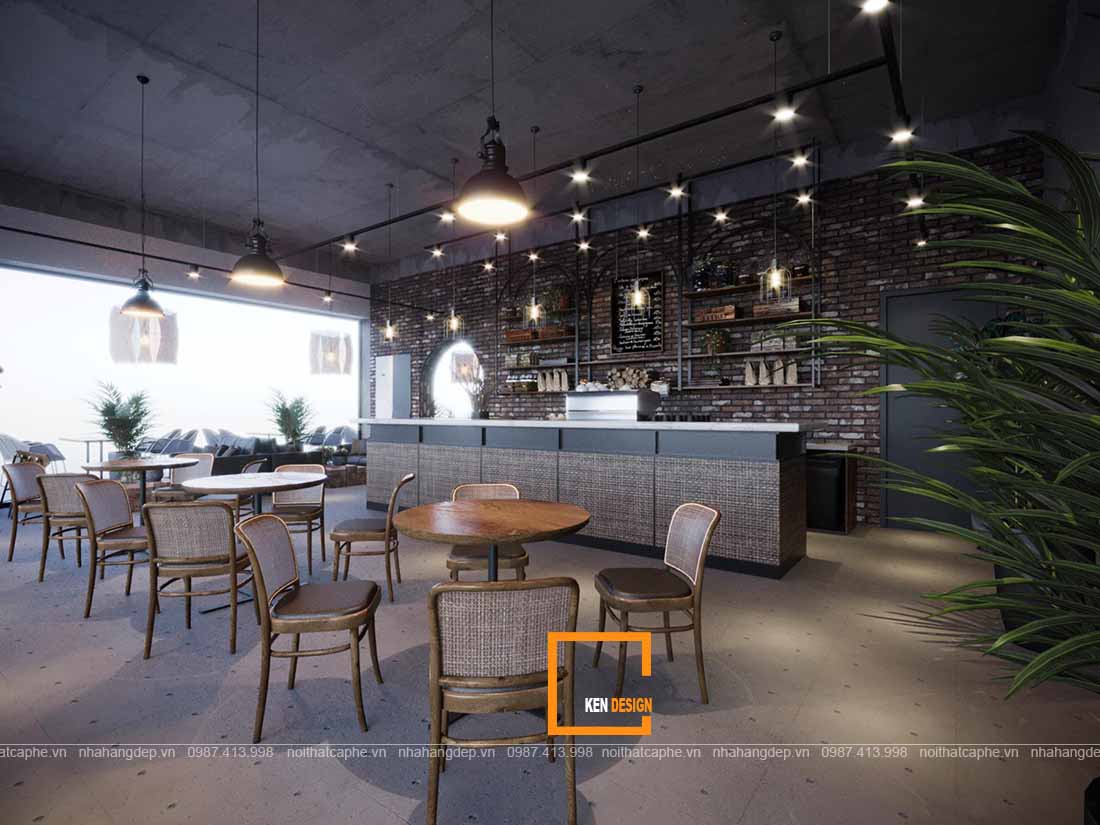 Thiết kế quán cafe Conner Coffee - sáng tạo không gian không giới hạn